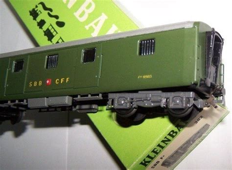 Kleinbahn Ho 382 Sbb Gepäckwagen F4 18903 Originalverpackt Gebraucht In Brüttisellen Für Chf