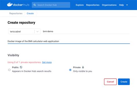 push a docker image into the docker hub
