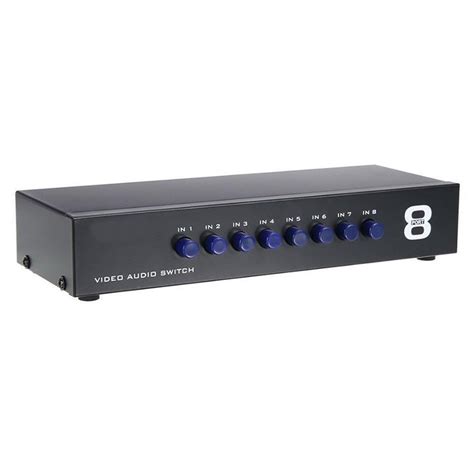 8 In 1 Distributor Av Switch Box Composite Selecto Grandado