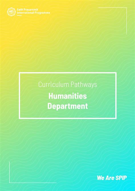 Curriculum Pathways Spip