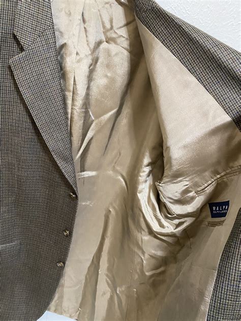 Ralph Lauren Polo Wool Blazer Mens 48r Rn90736 Ebay