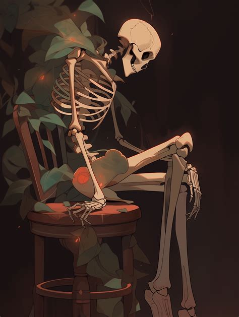 Download Ai Generated Skeleton Skull Royalty Free Stock Illustration Image Pixabay