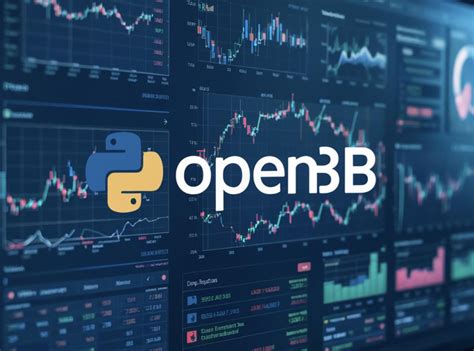 Openbb An Open Sourced Python Based Finance Researchplatform