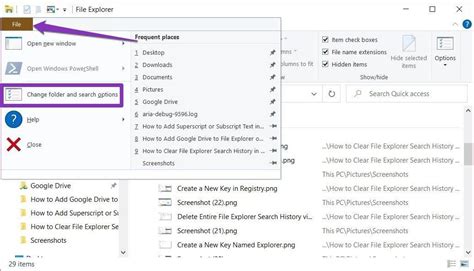 How To Clear File Explorer Search History In Windows 10
