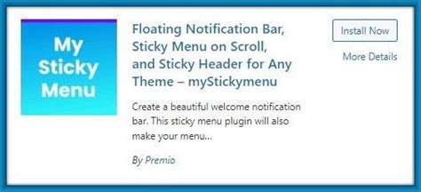how to create sticky header in wordpress codecrew infotech