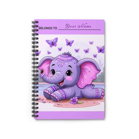 Personalized Spiral Notebook Thoughtful Gift For Her Surprise Her With A Customized Spiral