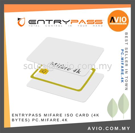 Entrypass Mifare Iso Card 4k Bytes Pcmifare4k Entrypass Johor Bahru