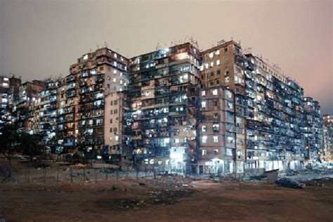 Kowloon Walled City Night View From The Southwest Corner 1987 Source
