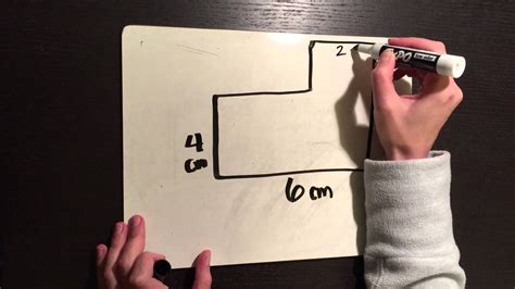 Area By Decomposing The Shape Into Rectangles Youtube
