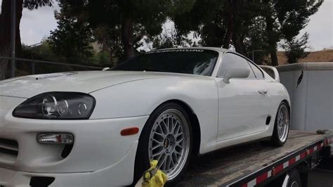 Paul Walker White Supra