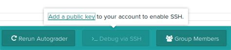 Debugging Via SSH Gradescope Autograder Documentation