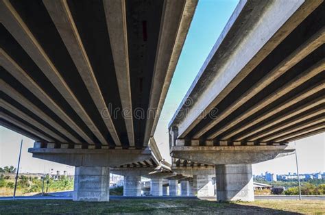 Concrete Structure Overpass Of Express Way Use For Infrastructure Stock