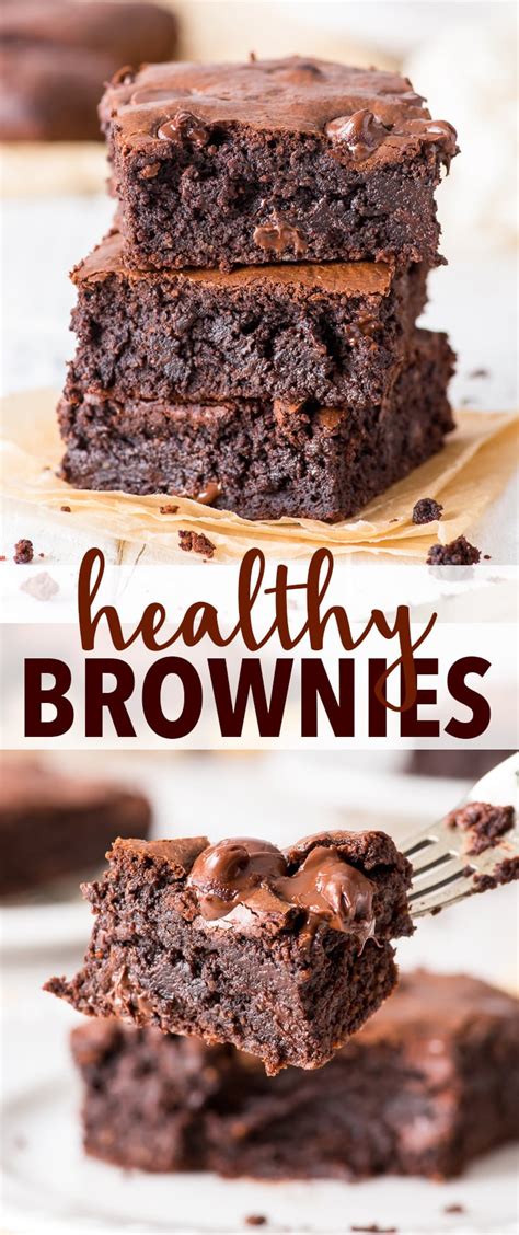 Super Fudgy Healthy Brownies The Loopy Whisk