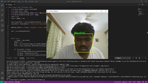 Real Time Face Emotion Detection Devpost