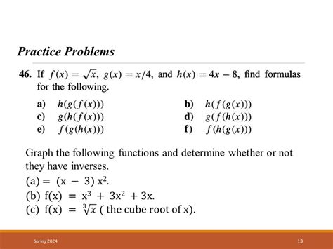 Inverse Function Calculus And Analytical Geometry PPT