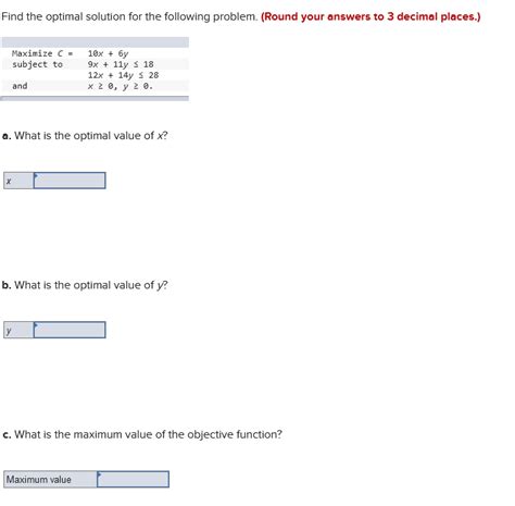 Solved Find The Optimal Solution For The Following Problem Chegg