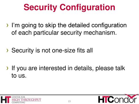 htcondor security basics ppt download