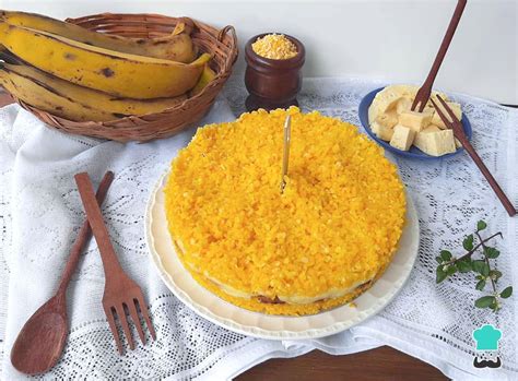 Cuscuz Recheado Com Banana Da Terra E Queijo Com Fotos