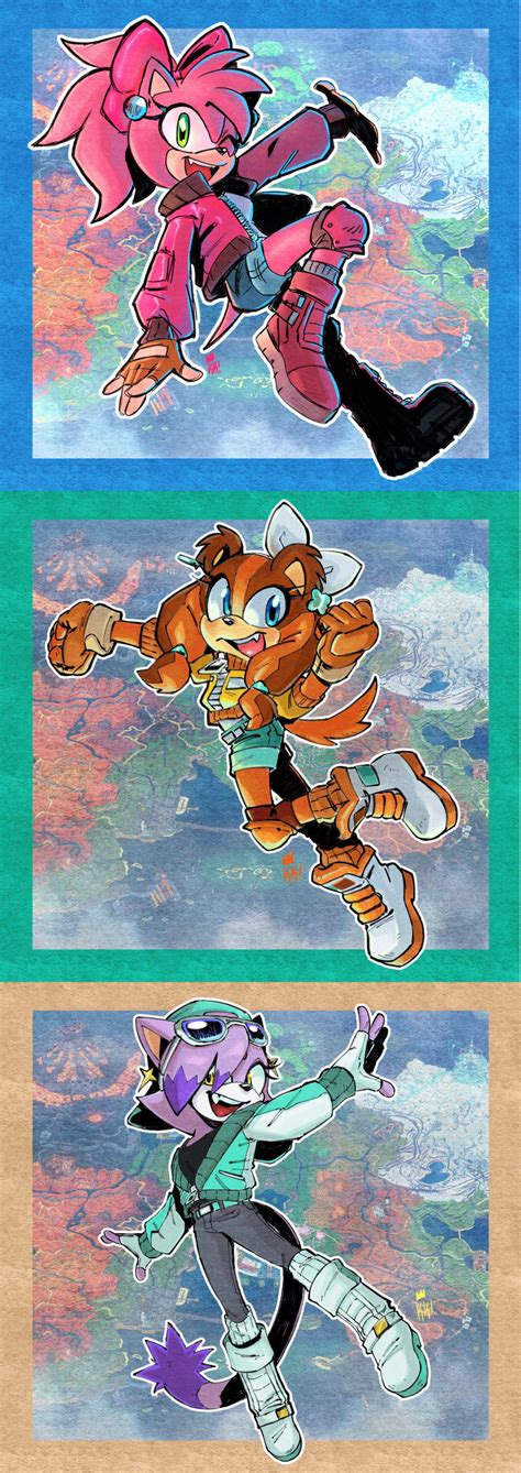 Kryptiq Kreachur Amy Rose Princess Daisy Princess Peach Rosalina