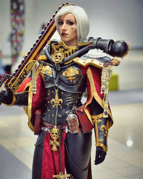 Pin De Anthony Polito En 40k Hermanas Cosplay Fantasía Warhammer