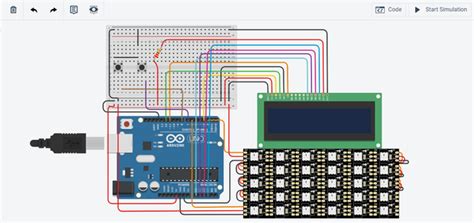 neopixel arcade led game 4 steps with pictures instructables