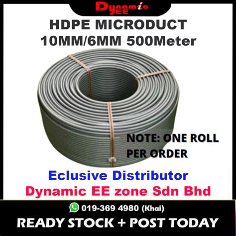 Microduct 500meter Hdpe 106mm Grey Color Mc101 Dynamic Ee Zone