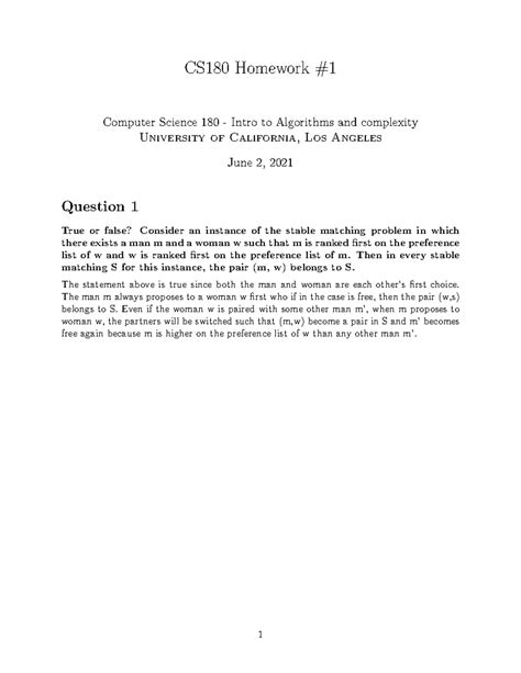 CS HW Matching Algorithms And Big O CS Homework Computer Science Intro To