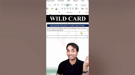 shorts excel countif question interview oriented youtube