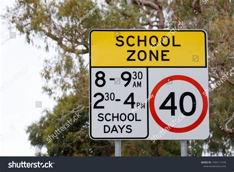 School Zone Sign Shape