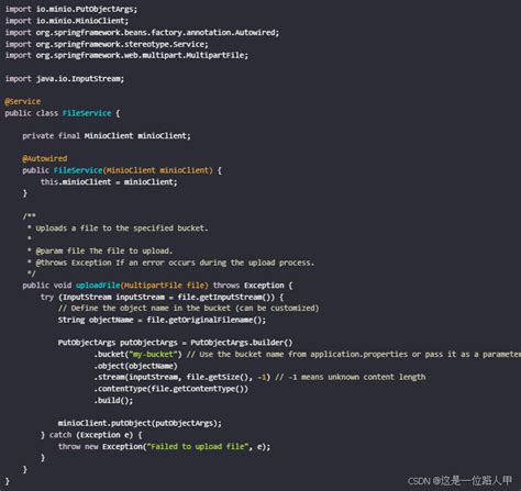 spring boot 整合 minio 实现文件上传功能 minio 上传本地文件 csdn博客
