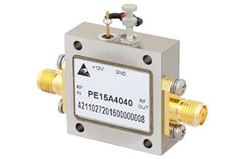 23 Dbm P1db 2 Ghz To 6 Ghz Medium Power Broadband Amplifier 13 Db Gain 33 Dbm Ip3 54 Db Nf