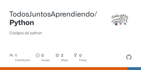 GitHub TodosJuntosAprendiendo Python Códigos de python