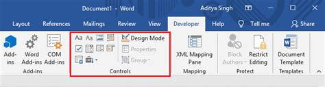 Create Fillable Forms In Microsoft Word TechCult