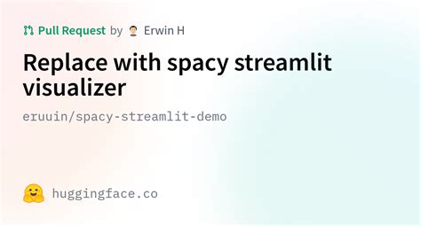 Eruuinspacy Streamlit Demo · Replace With Spacy Streamlit Visualizer