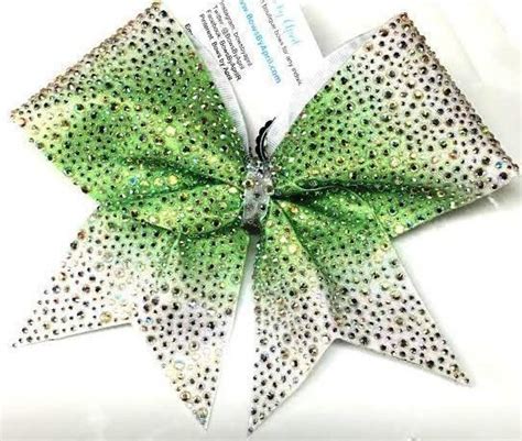 Bling Cheer Bows With Ab Crystals