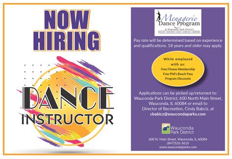 Employment Opportunities Wauconda Park District