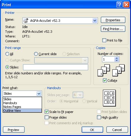 Print An Outline Print Introduction Microsoft Office PowerPoint Tutorial