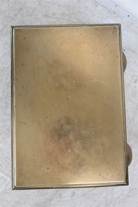 Antique Georgian Brass Footman