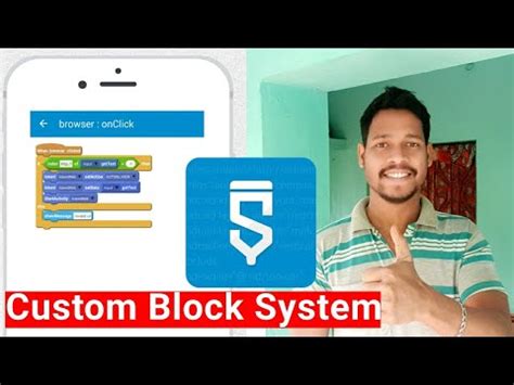 Custom Block System Project In Sketchware Pro AndroidAppdeveloper Sketchware Aauraparti YouTube