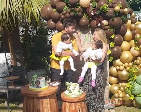 Seray Sever Kızları Sofia Ve Alyanın Birinci Yaşını Kutladı İşte Seray Severin Kızlarının Ilk