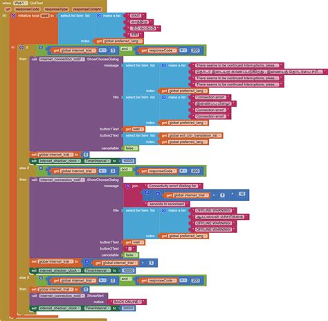Questions About Handling No Internet Connection In Applications MIT App Inventor Help MIT