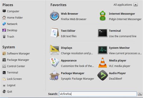 Linux New Search In Mate Desktop Menu Doesnt Replace The Previous
