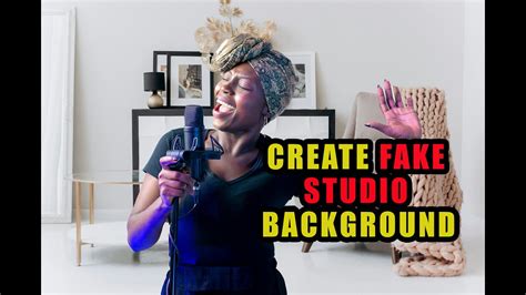 How To Make Fake Backgrounds For Your YouTube Videos For Free YouTube