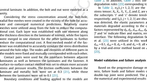Sketch Of 3d Finite Element Models Not To Scale A Single Lap Joint Download Scientific