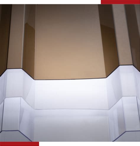 Corrugated Polycarbonate Sheets