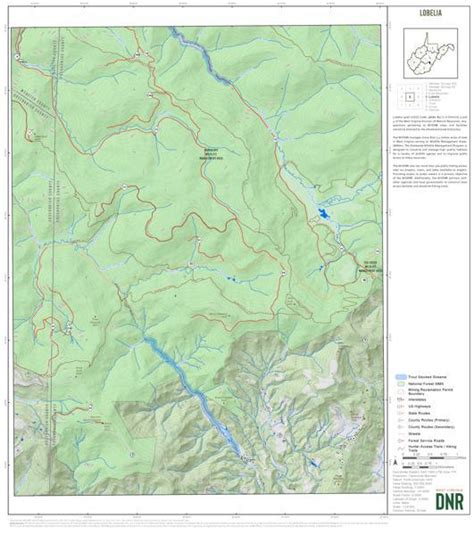 Webster County Wv Quad Maps Bundle Map By Wv Division Of Natural