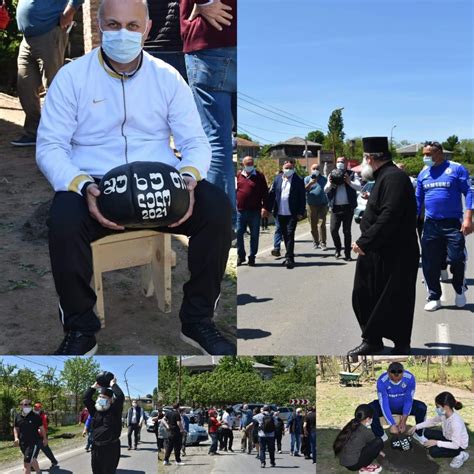 ლელობურთი სიმბოლურად ტაძარში მიიტანეს გურიის მოამბე