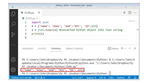 Introduction To Python Json With Examples Codingstreets