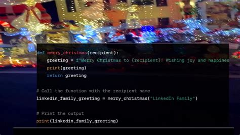 selamawit gebretsadik on linkedin christmasgreeting pythonjoy