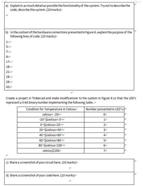 Solved C Answer The Following Questions About The Arduino Chegg